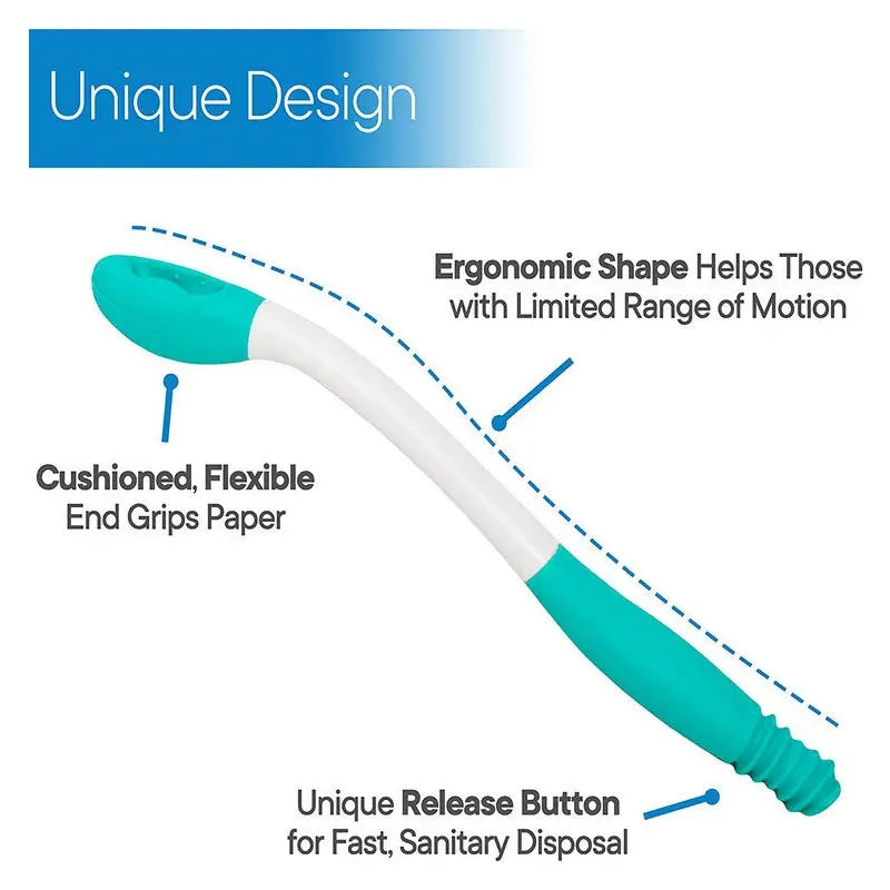 Toilet Aids Tools Long Reach Comfort Wipe – Wise Living NZ