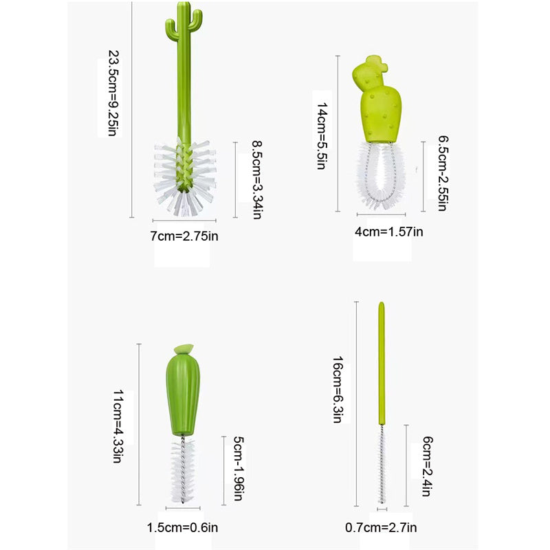 Cactus Cleaning Brush Set – Wise Living NZ