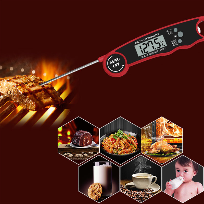 Grill Thermometer BBQ Temperature Gauge Digital Food Thermometer – Wise ...