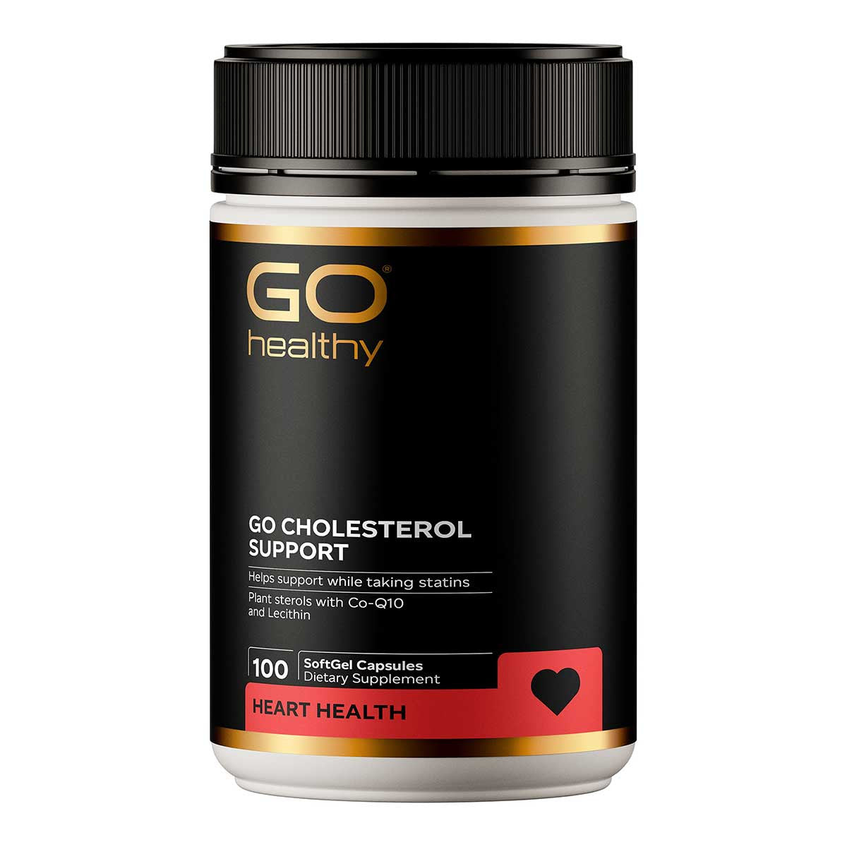 Go Healthy Go Cholesterol Support 100 Softgel Capsules – Wise Living NZ