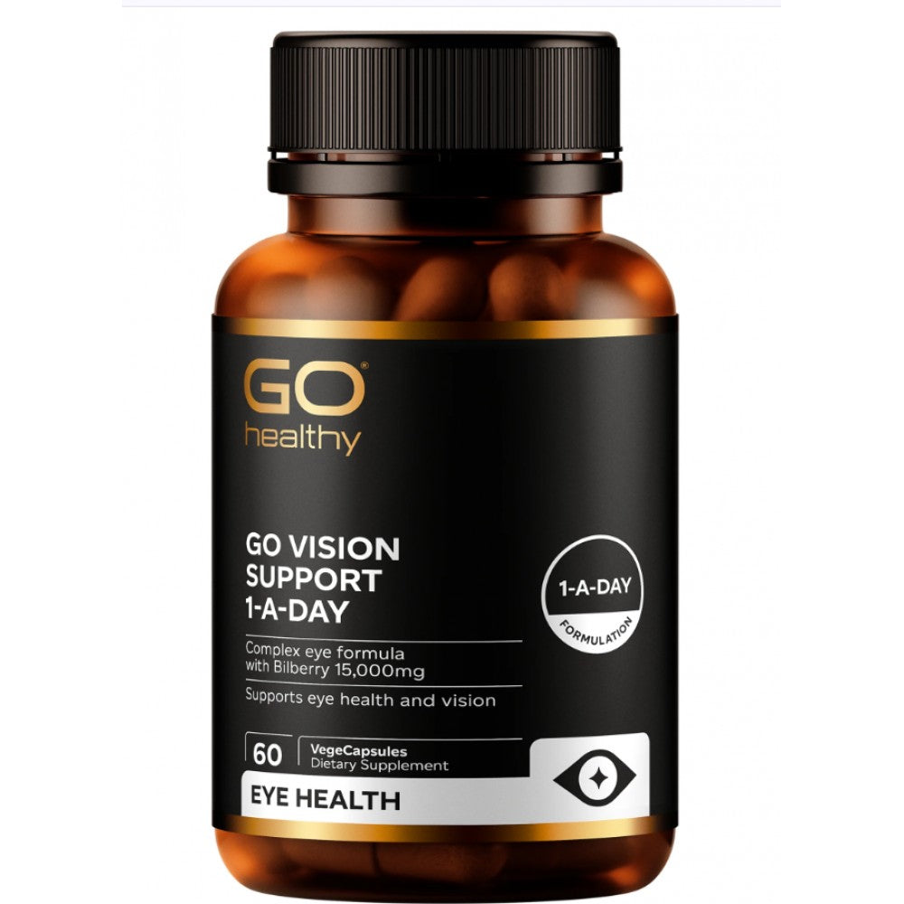 Go Healthy Vision Care 1-A-Day 60 Vegecaps – Wise Living NZ