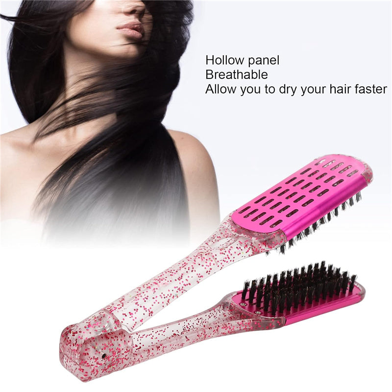 Soft Hair Double Sided Enhanced Drying Speed Hair Straightener Clamp B ...
