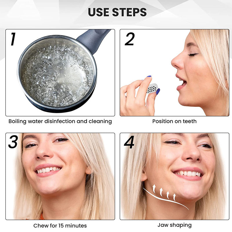 Jaw Exerciser NZ: Jawline Exercise Tool for Jawline Muscle Toning & Ch ...