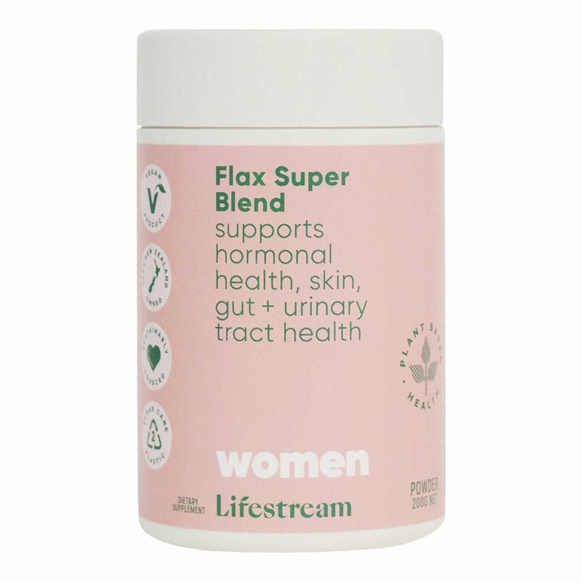 Lifestream Flax Super Blend (CC Flax) 200g Powder – Wise Living NZ