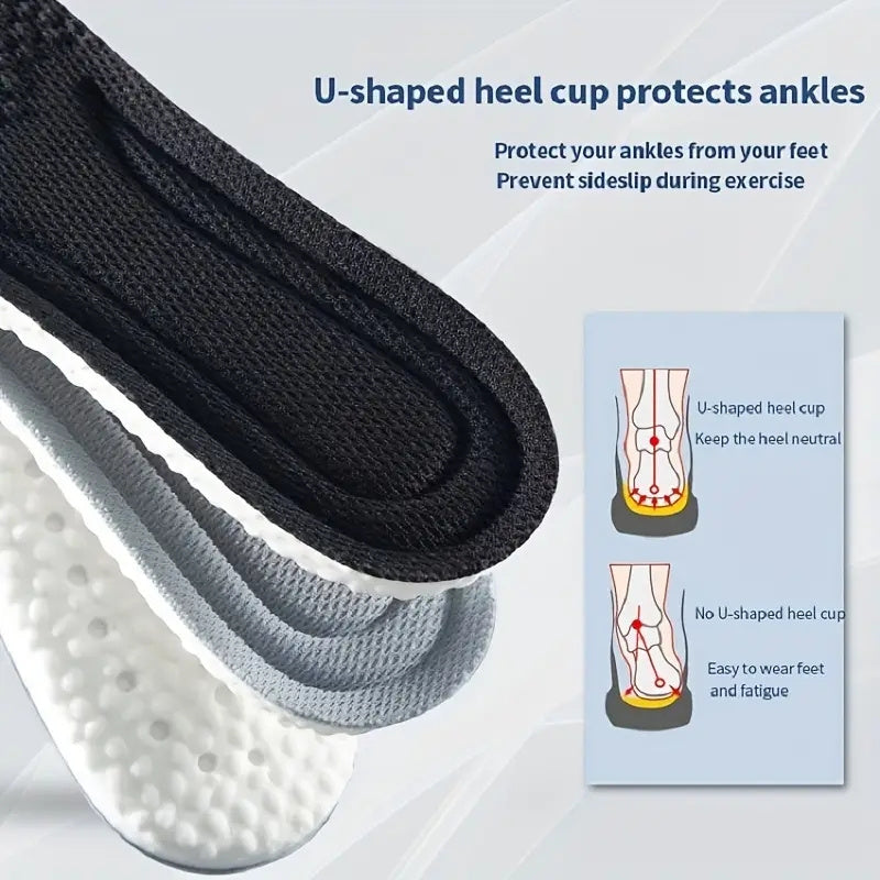 Orthopedic Memory Foam Sport Insoles Cushion for Shoes Sole – Wise ...