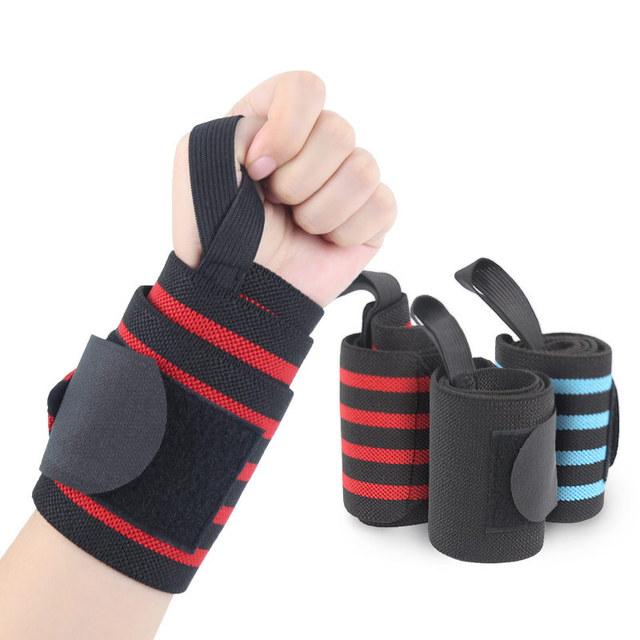 2pcs 18-inch Wrist Wraps Support Band with Thumb Loops – Wise Living NZ