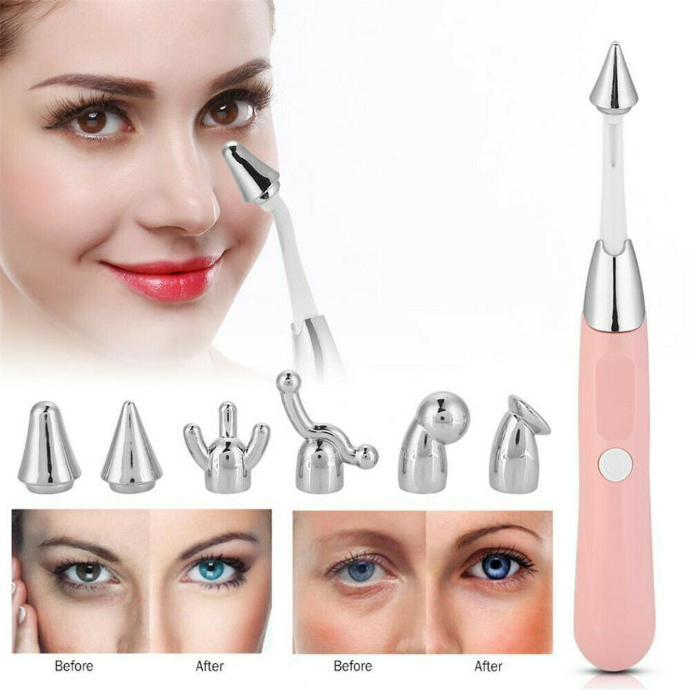 6 In1 Beauty Bar Electric Face Eye Nose Body Joint Massager – Wise ...