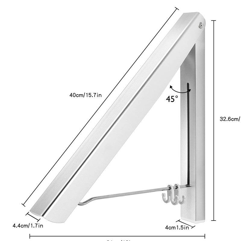 Foldable Wall-Mounted Laundry Hanger – Wise Living NZ