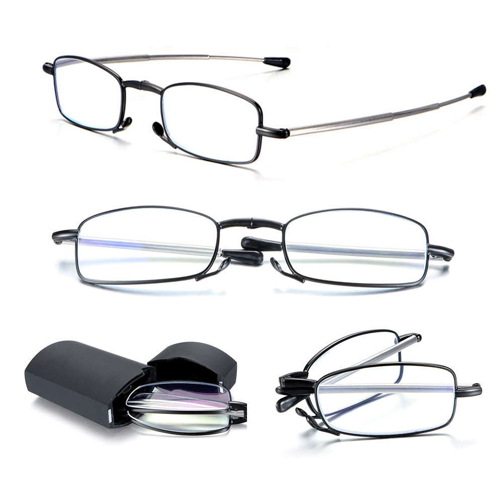 Folding Readers Compact Reading Glasses with Case – Wise Living NZ