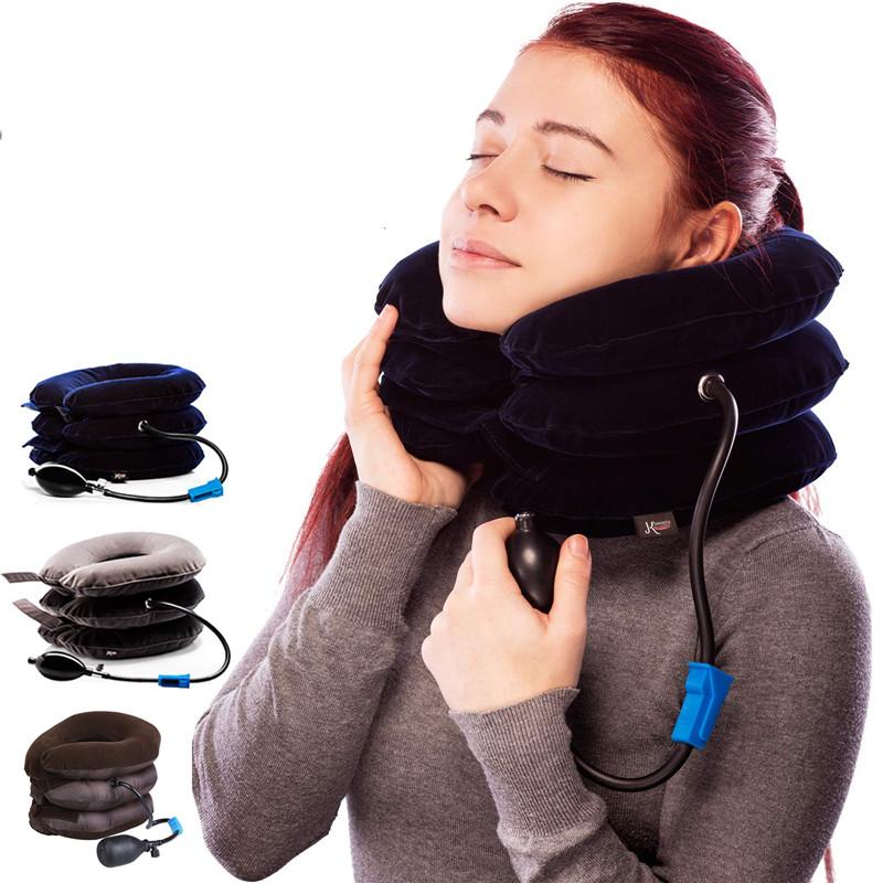 Inflatable Cervical Neck Shoulder Traction Device – Wise Living NZ