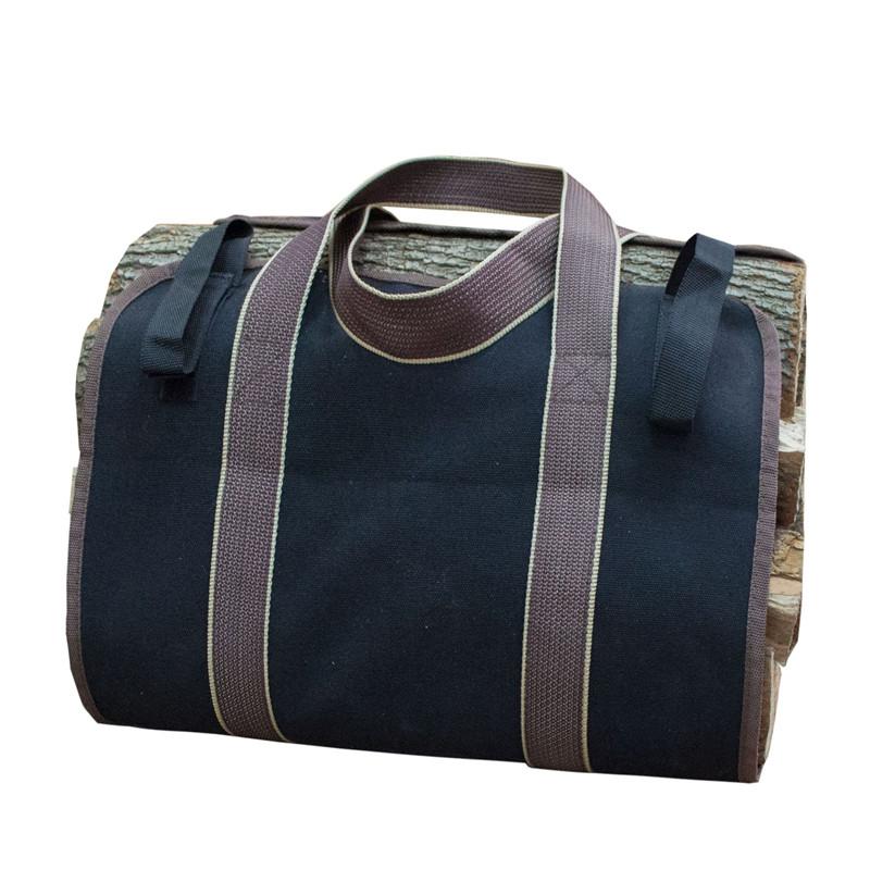 Large Firewood Canvas Log Carrier Bag – Wise Living NZ
