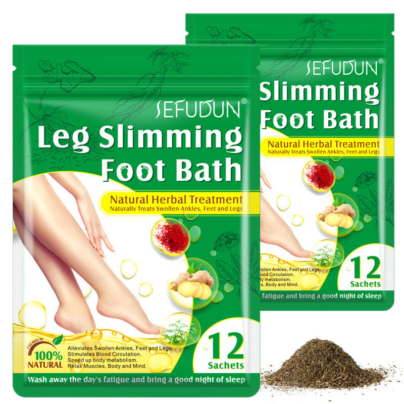 Ginger Foot Soak Leg Slimming Foot Bath Foot Reflexology Spa Relax Mas ...