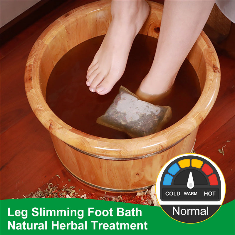 Ginger Foot Soak Leg Slimming Foot Bath Foot Reflexology Spa Relax Mas ...