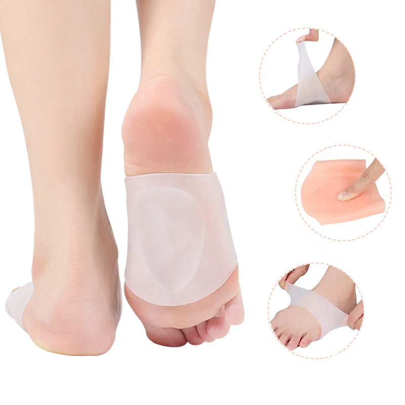 Silicone Gel Sleeves Pad Flat Feet Foot Arch Support – Wise Living NZ