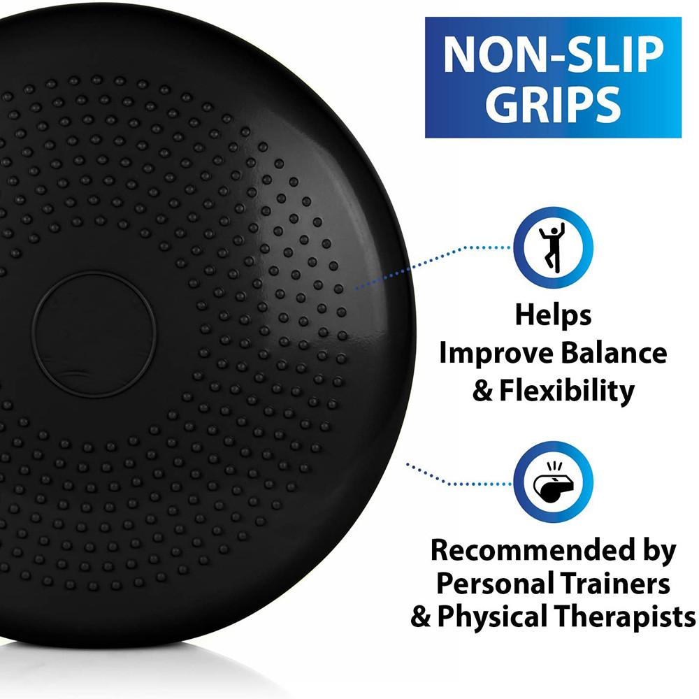 Stability Balance Disc Fitness Core Trainer Wiggle Pad – Wise Living NZ