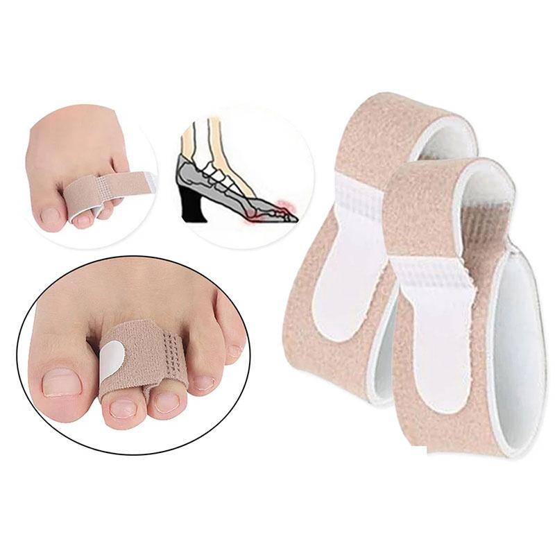 4pcs Toe Finger Straightener Separator Splint Hammer Hallux Valgus Cor ...