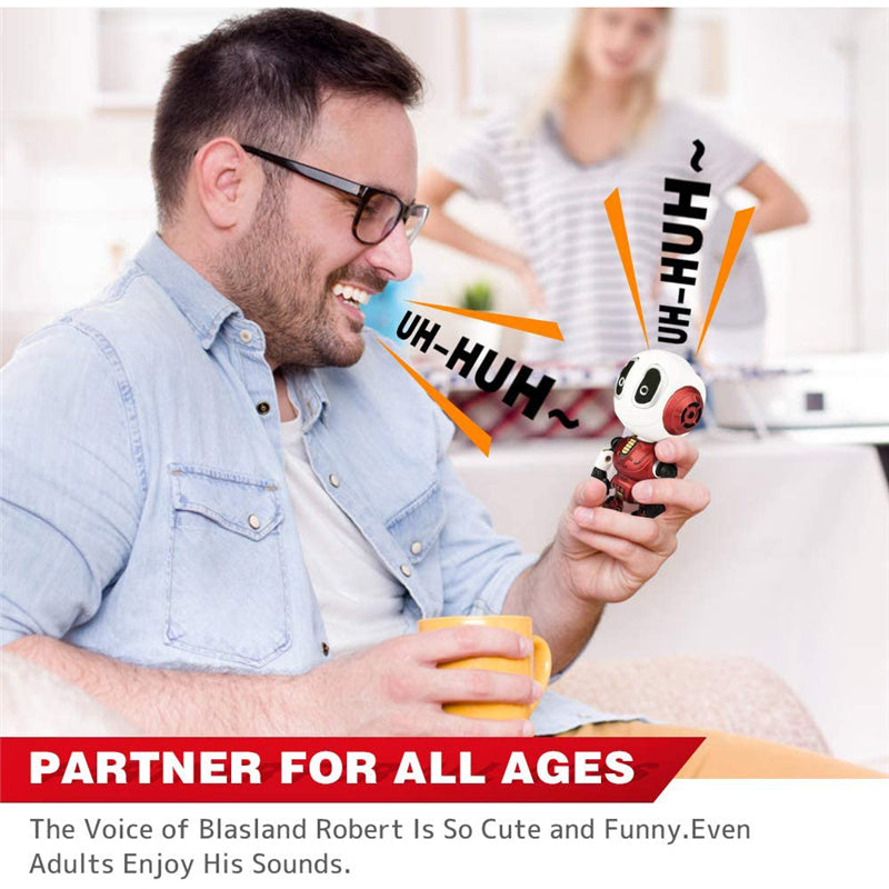 Rechargeable Interactive Talking Robot Toy Repeats Your Voice – Wise ...