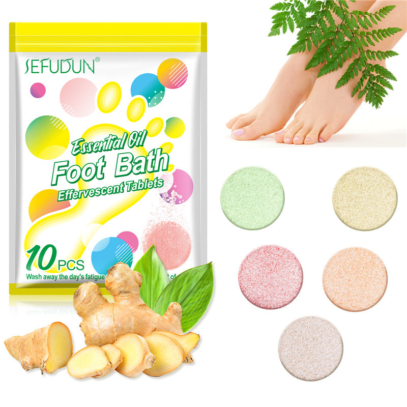 Essential Oil Foot Bath Effervescent Herbal Foot Soak Tablets – Wise ...