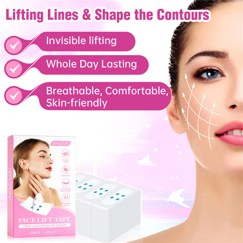 Invisible Face Lift Tape NZ: Instant Neck & Cheek Lift, Face Tape for ...